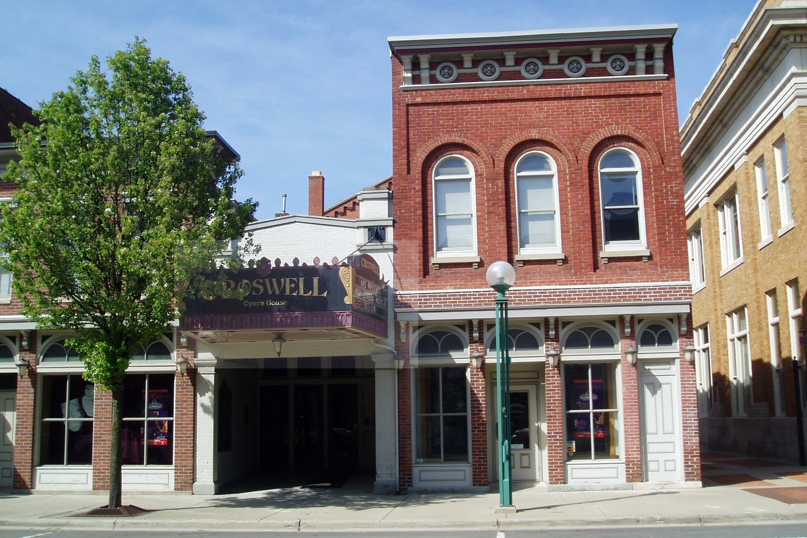 Locations Hub - Croswell Opera House