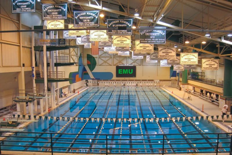 Locations Hub - Jones Natatorium, Eastern Michigan University