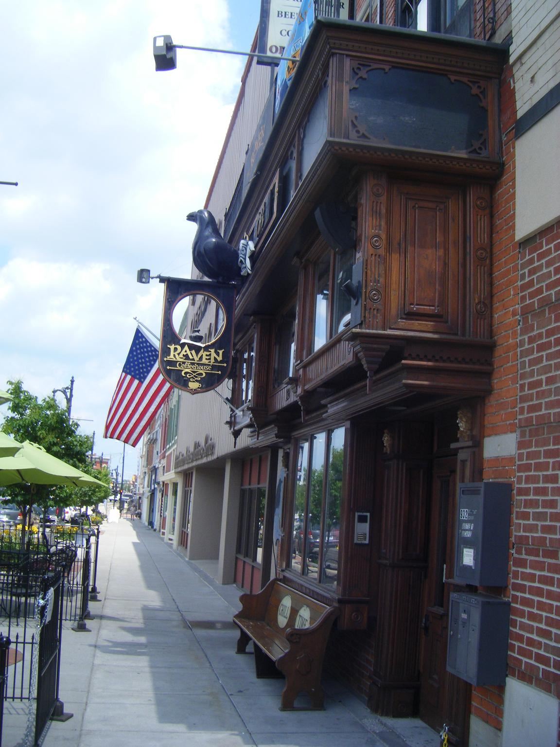 Locations Hub - Raven Cafe